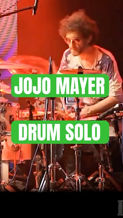 Jojo Mayer with his trademark style. Is he one of the most influential ...