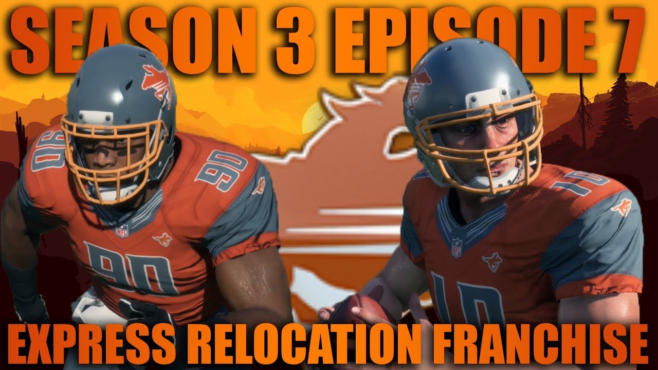 Historic Rookie Game! Madden 18 San Antonio Express Relocation Fantasy ...
