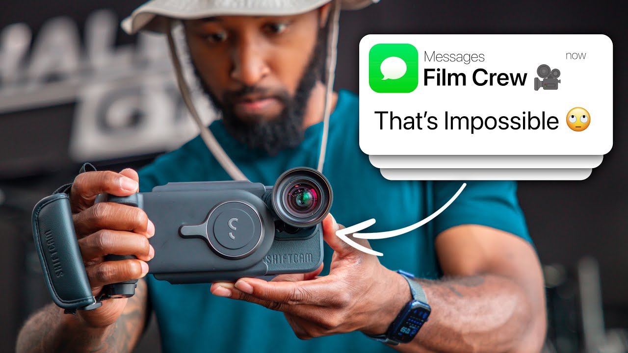 I tried using an iPhone to shoot a PRO Fitness Ad - YouTube