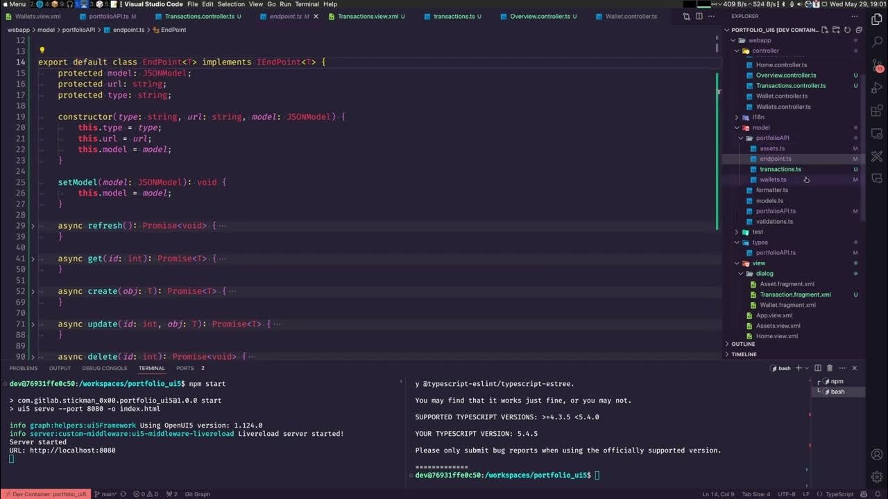 Ui5 Typescript Nested Views And Remove Third Party Api Duplicated Code