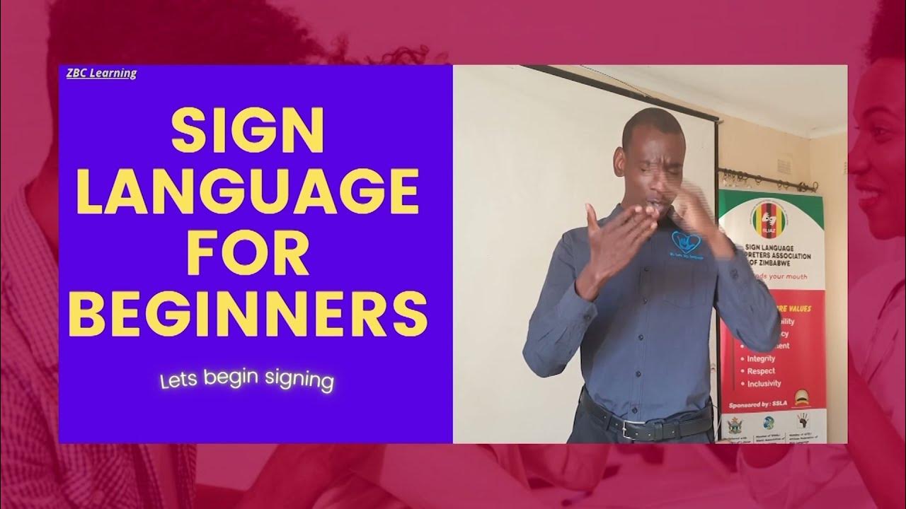 Sign Language for beginners intro - YouTube