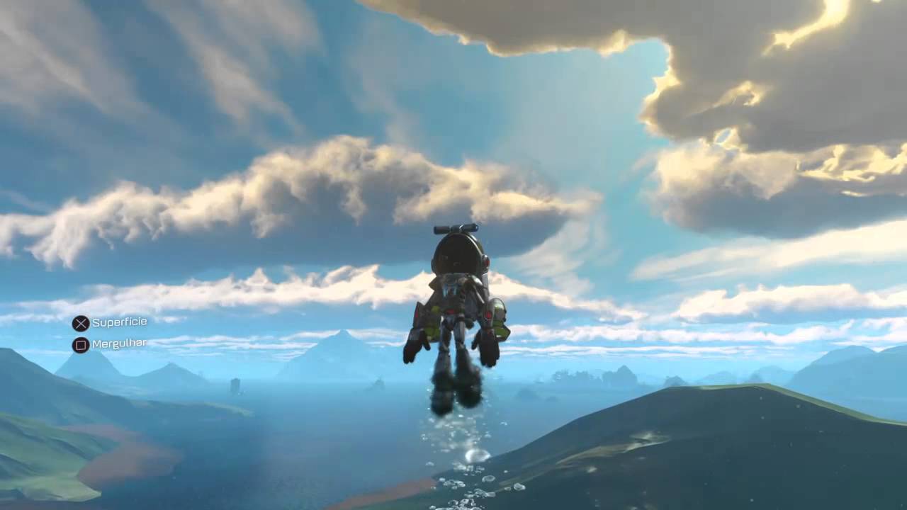 Ratchet and Clank PS4 - Pokitaru Glitch - Swim on Air - YouTube