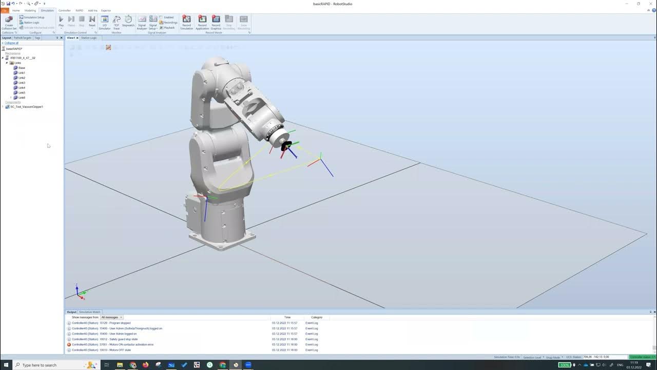4. Adding a tool the robot [ENG & THAI] - YouTube