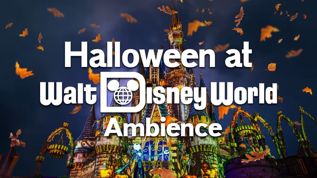 Fall Time Around the Magic Kingdom Ambience | Halloween Fall Disney ...