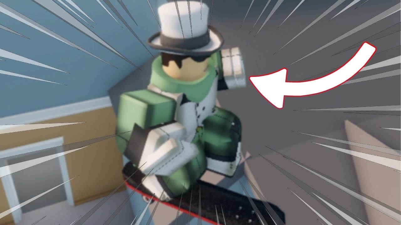 How to fly using skateboard in arsenal - YouTube