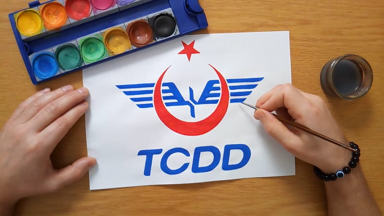 TCDD logosu nasıl çizilir - How to draw the TCDD logo - Turkish State ...