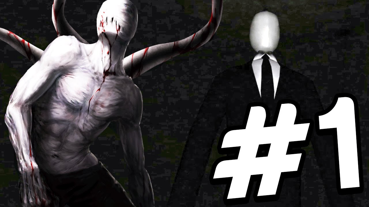 Slender The 9 Pages: Part 1 - INSANE JUMPSCARE! HE'S RIGHT BEHIND ME ...