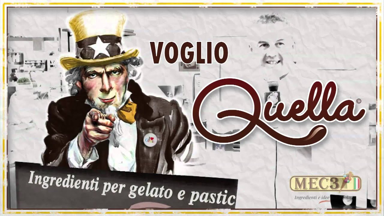 QUELLA Mec3 - Crema Spalmabile di Nocciole per la gelateria - YouTube