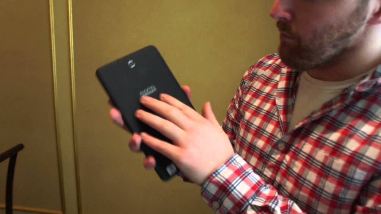 Alcatel One Touch Pop 7 and Pop 8 hands-on - YouTube