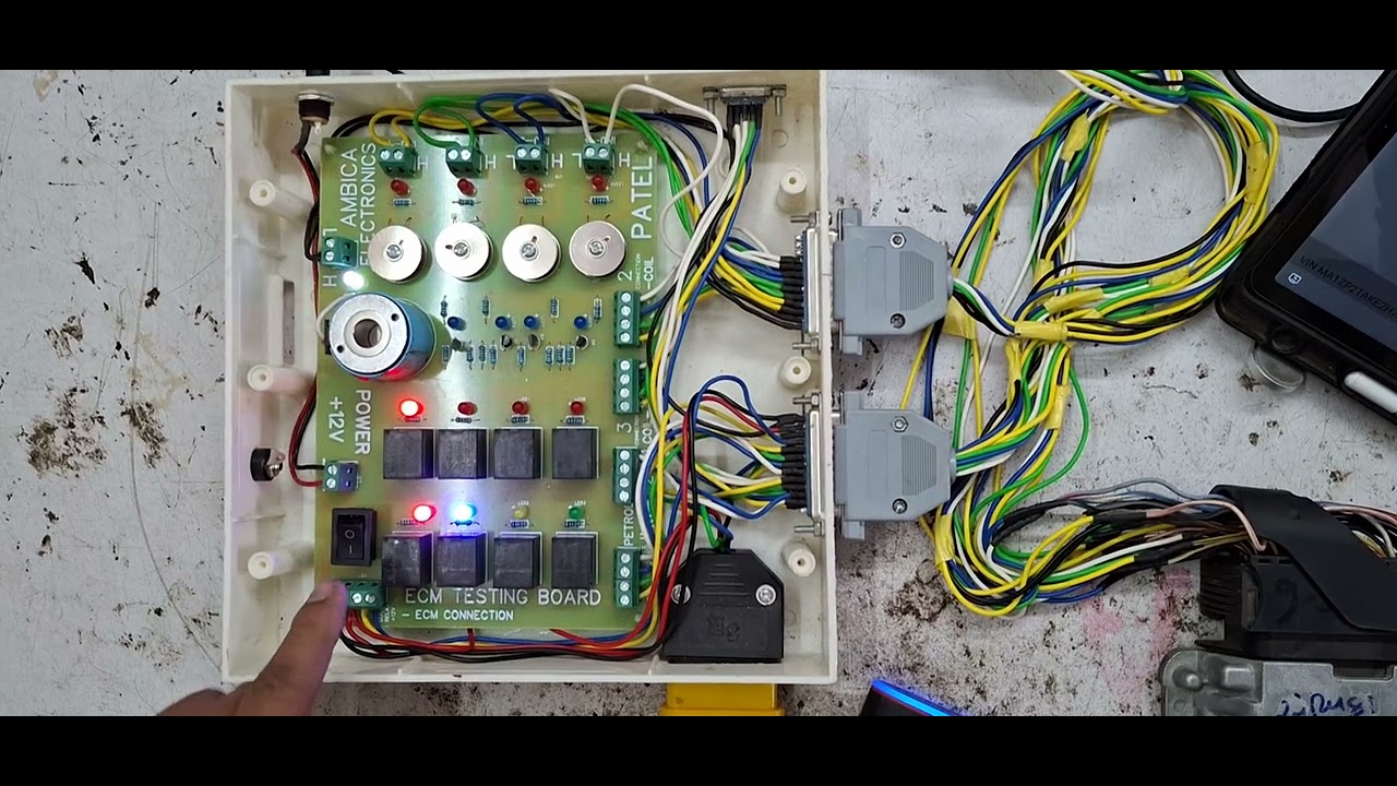 ECM TESTER MAKING PROCESS MO:- 9724165264 - YouTube