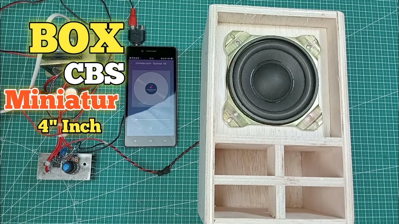 UNBOXING AND TEST MINIATUR SOUND SISTEM CBS BOX #miniatursoundsystem # ...