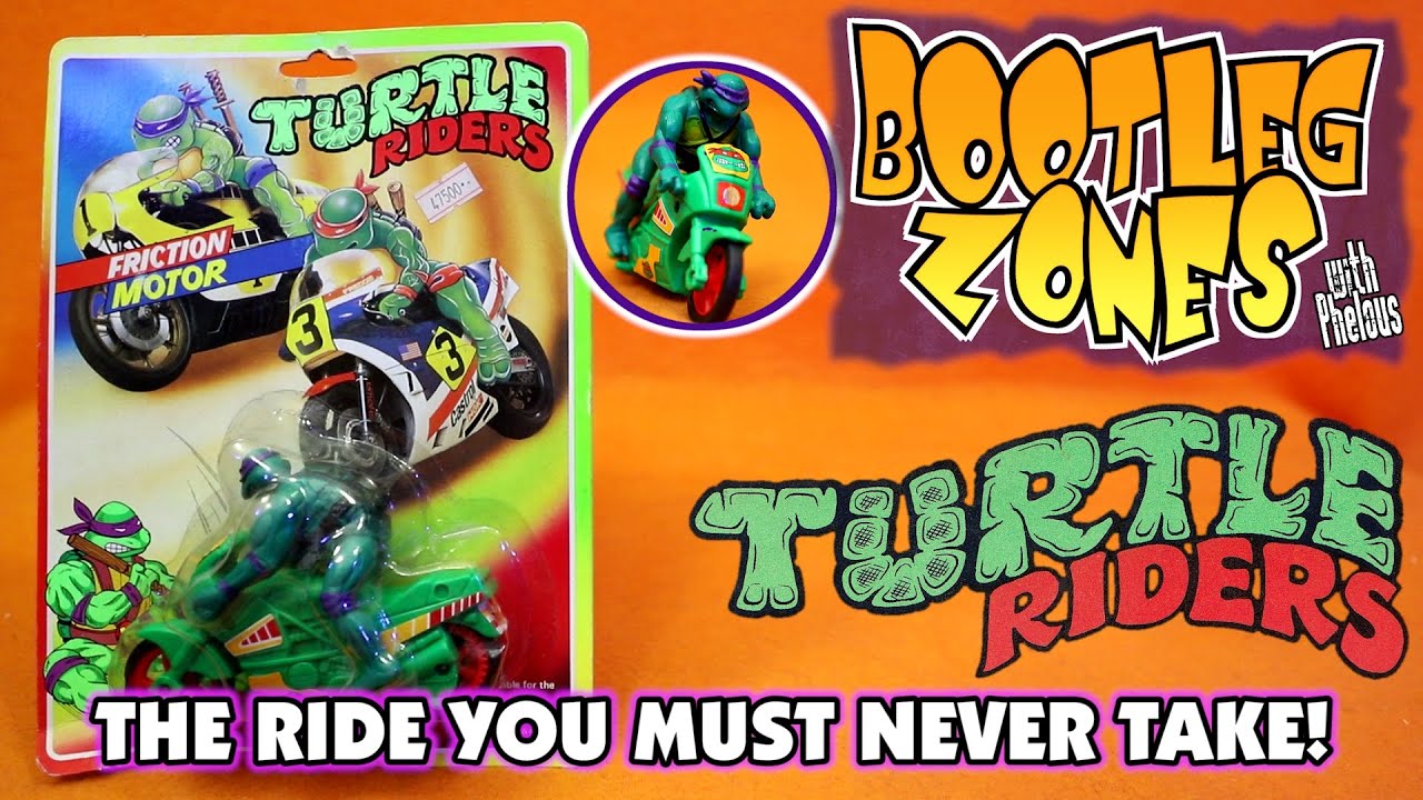 Turtle Riders (TMNT Motorcycle) - Bootleg Zones - YouTube