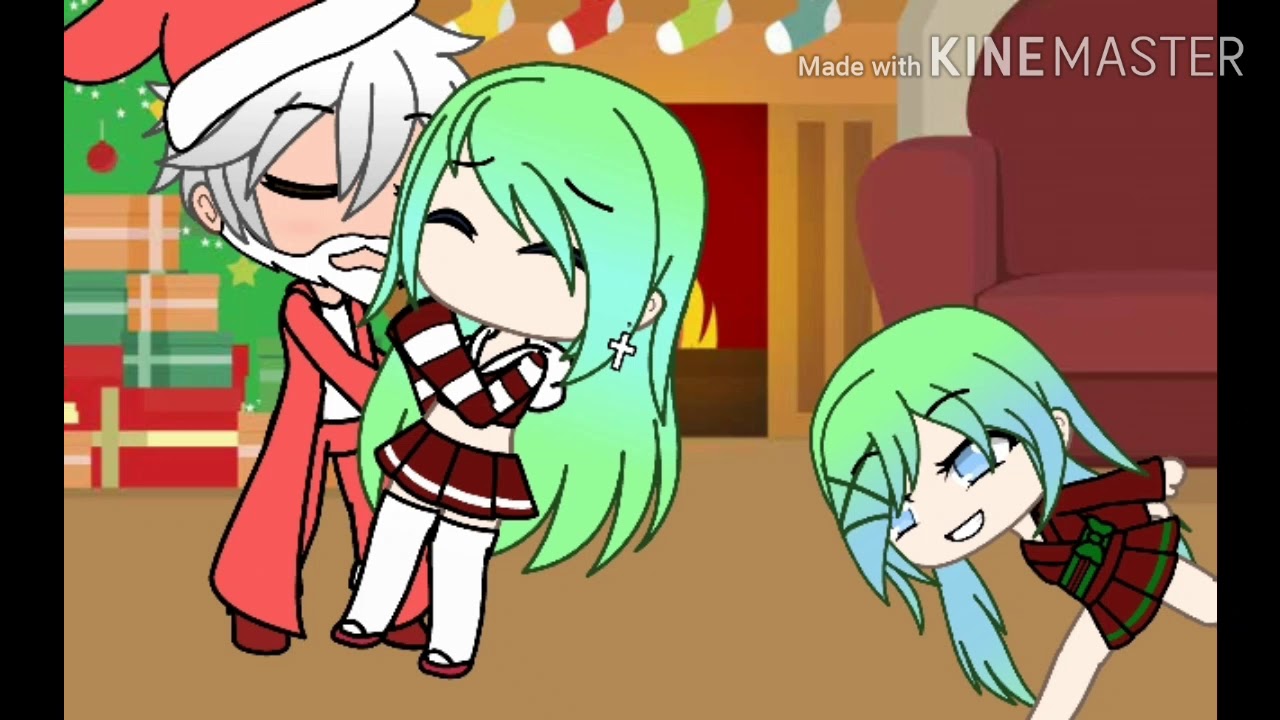 I Saw Mommy Kissing Santa Claus Gacha Life Music Video Youtube