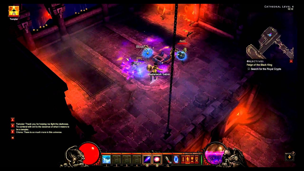 Diablo 3 Beta - The Skeleton King Patch 14 - YouTube