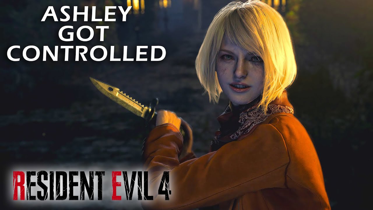Ashley got controlled [ Resident Evil 4 ] - YouTube