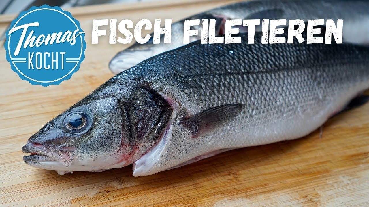 Fisch richtig filetieren, entschuppen und Gräten ziehen - Küchen-Basics ...