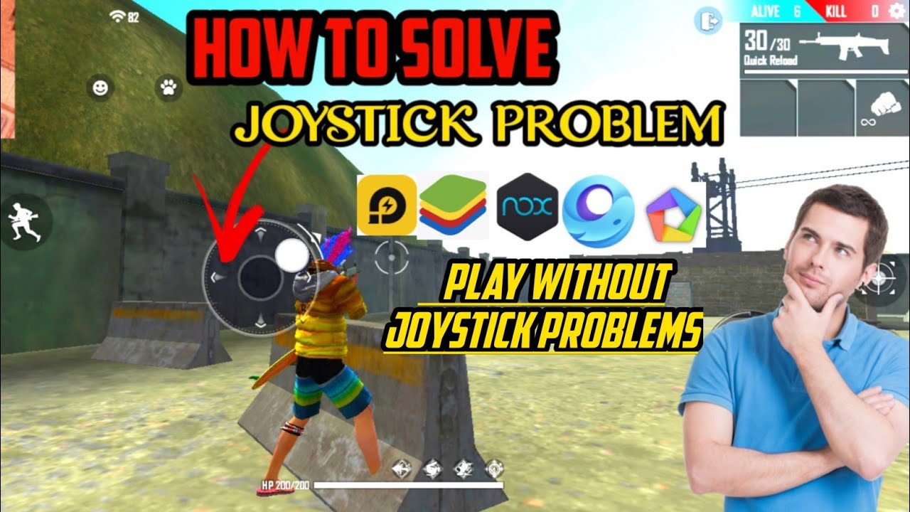 HOW TO SOLVE JOYSTICK PROBLEM OF FREE FIRE IN ALL EMULATOR😱 ...