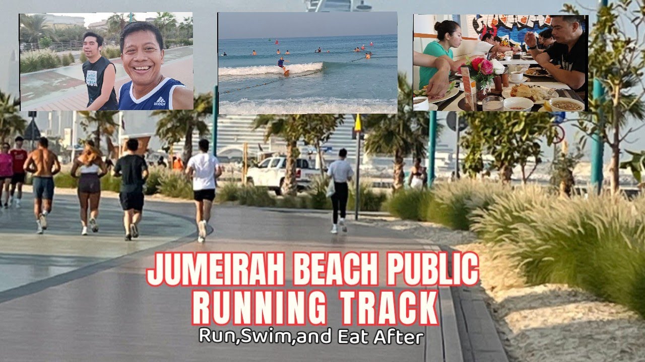 SATURDAY MORNING RUN || JUMEIRAH PUBLIC BEACH RUNNING TRACK 🇦🇪 - YouTube