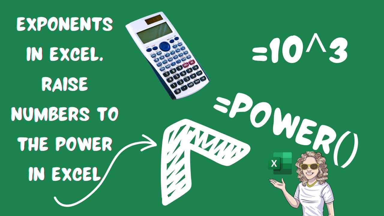 How To Raise To The Power Of EXPONENTS In Excel Two Methods Both EASY