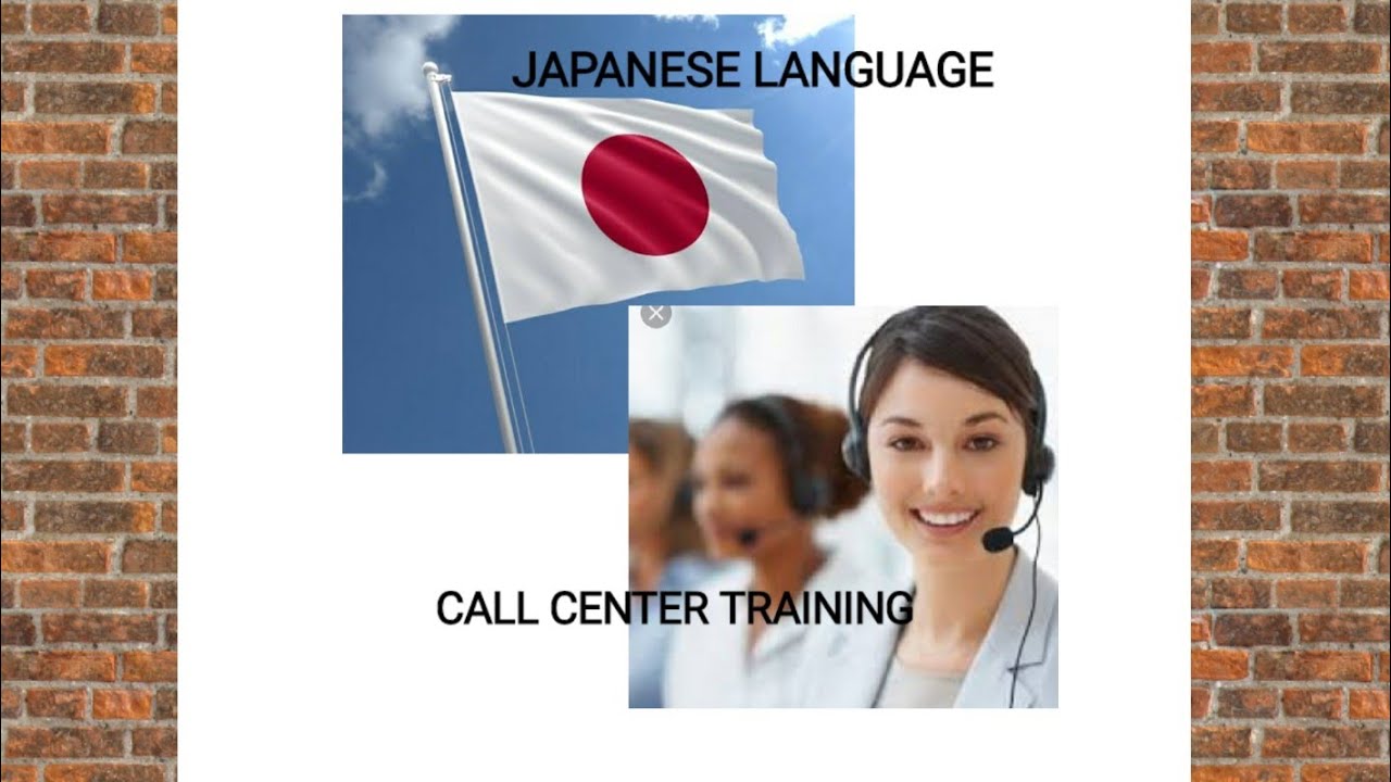 FREE CALL CENTER TRAINING AND JAPANESE LANGUAGE - YouTube