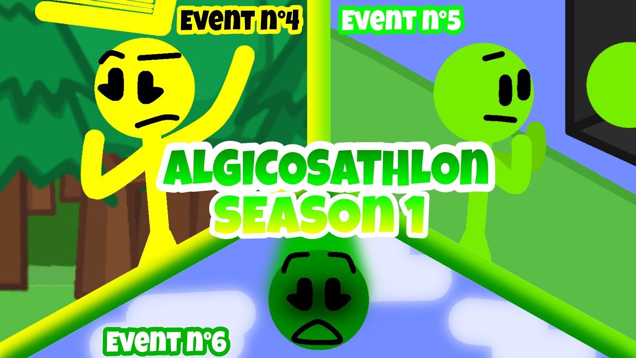 Algicosathlon Season 1 - Episode 4 - 3 Events in 1 - YouTube