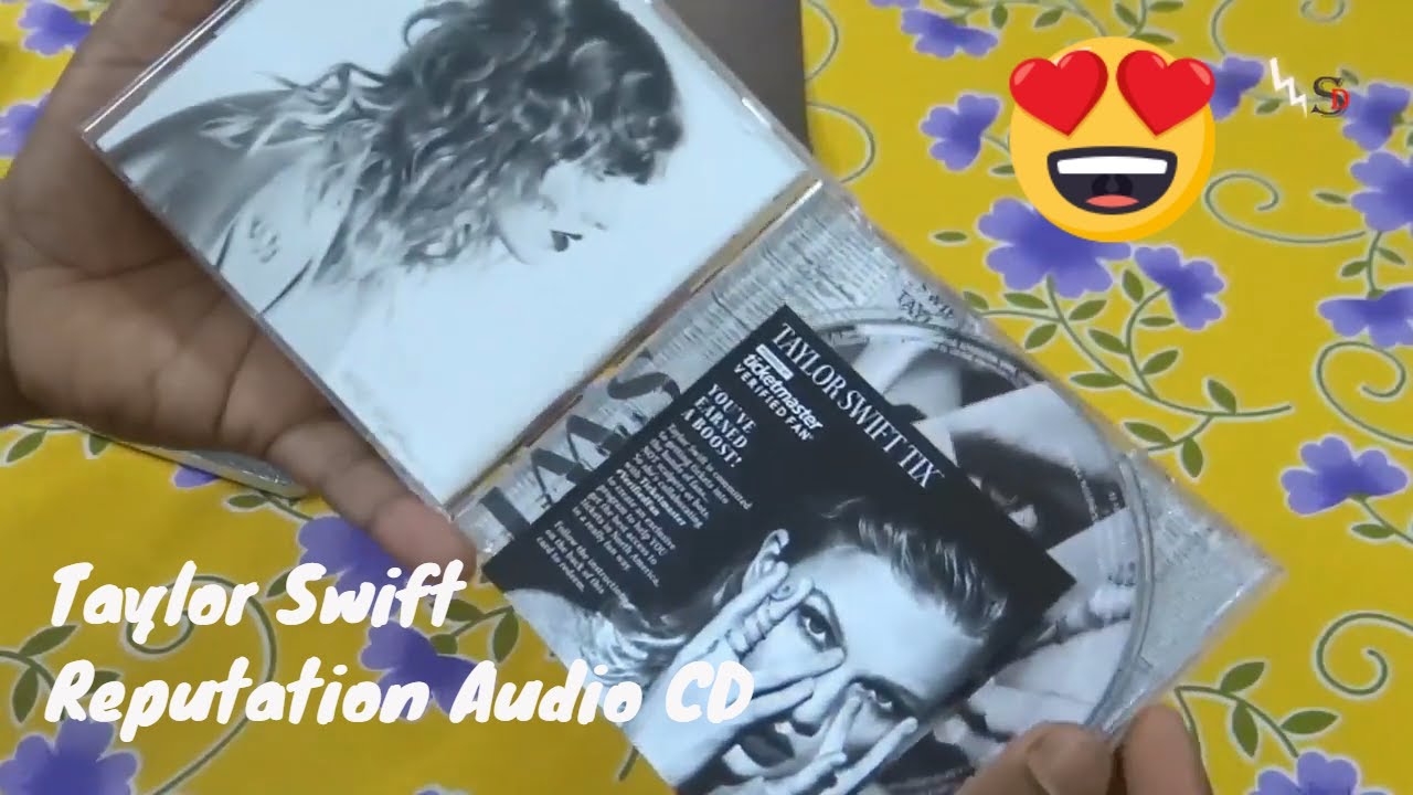 Taylor Swift Reputation(2017) Audio CD | Unboxing & quick look - YouTube
