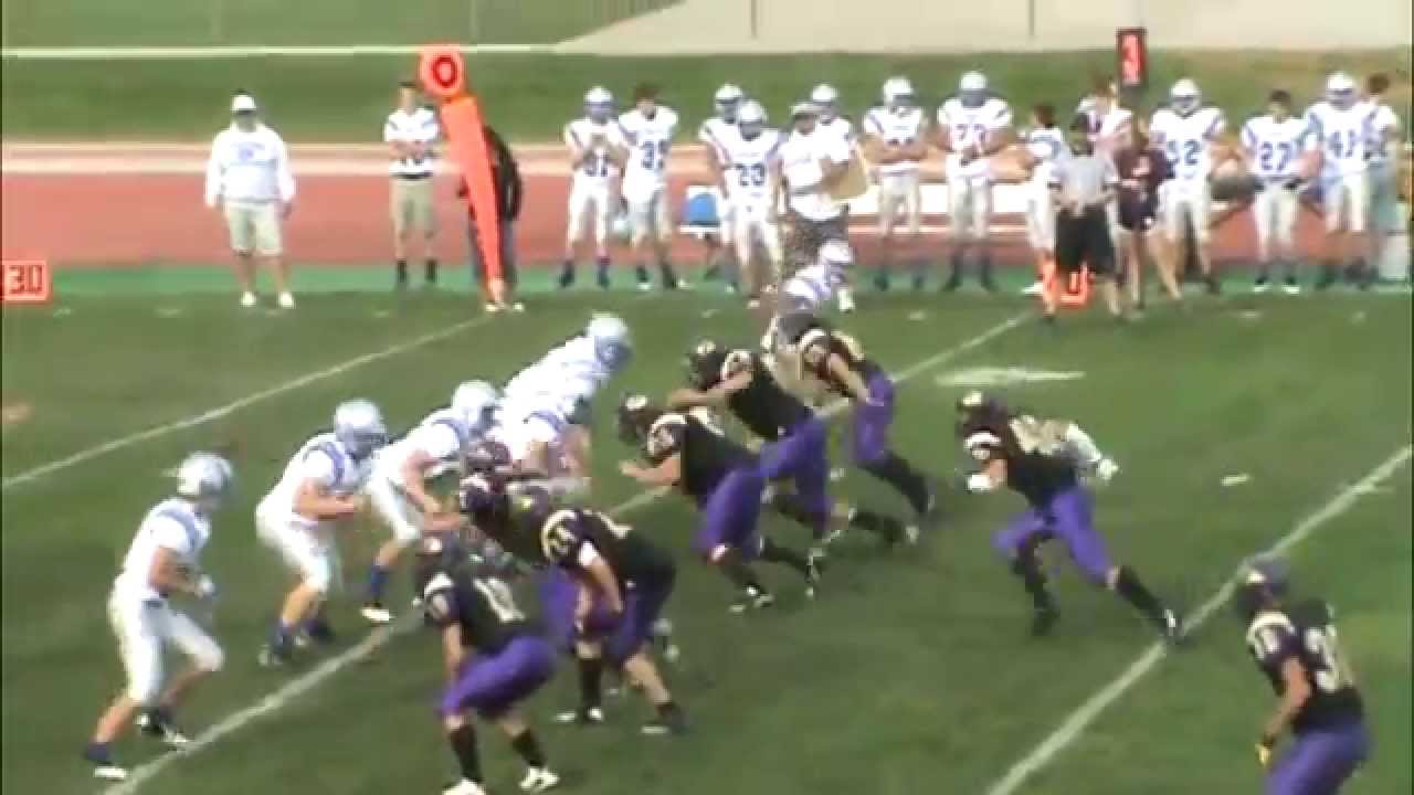 Brandon Shelstad Sophmore FB Highlights '12 ( with audio) - YouTube