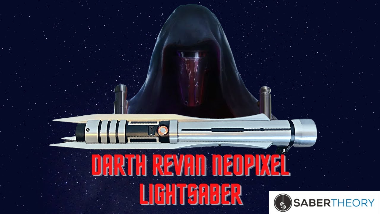 Darth Revan Neopixel Lightsaber Review (SaberTheory) - YouTube
