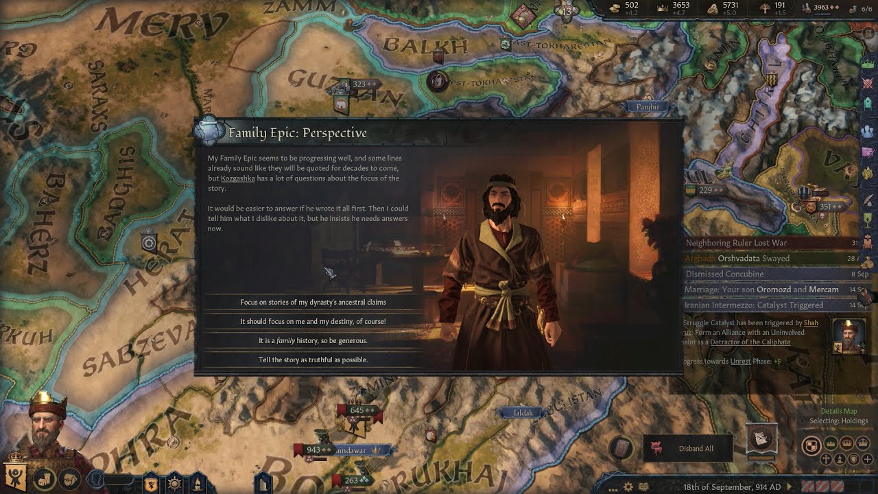 Crusader Kings III - Zunbil: Episode 8 - Revolts, Taxation Tour, and ...