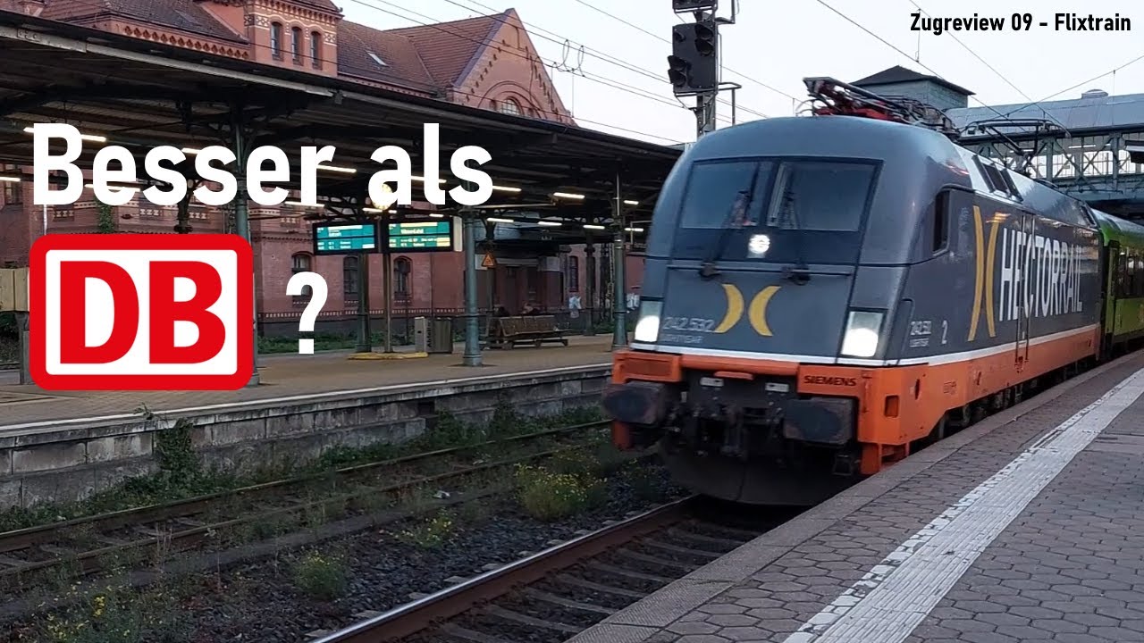 Flixtrain - DIE Alternative zur Deutschen Bahn? | FLX Hamburg nach ...