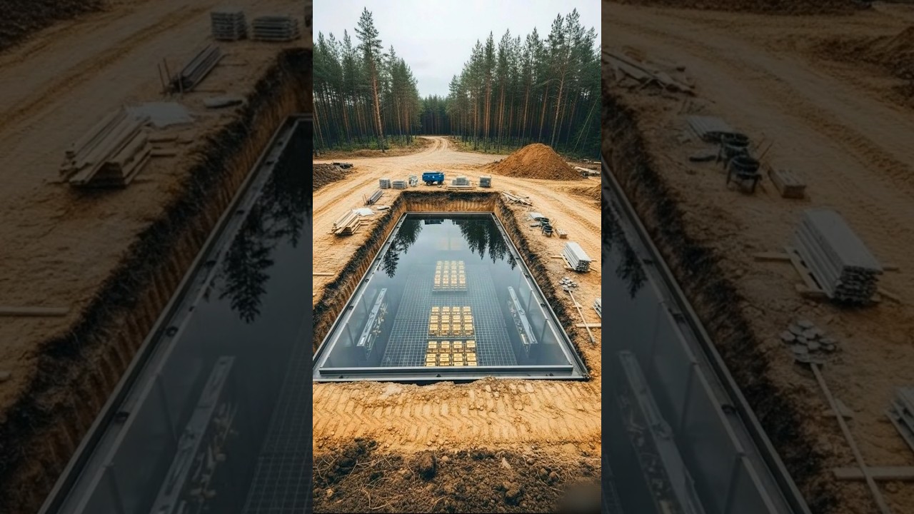 Walking Over Millions in Gold 😳 #gold #homedecor #epoxy #home # ...