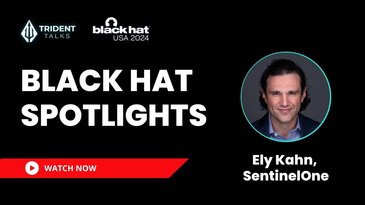 Black Hat USA Cyber Spotlights: Ely Kahn - YouTube