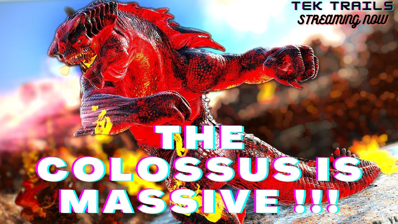 ARK PRIMAL FEAR BOSS TIERS !!! ... LIVE..??| TEK TRAILS - YouTube