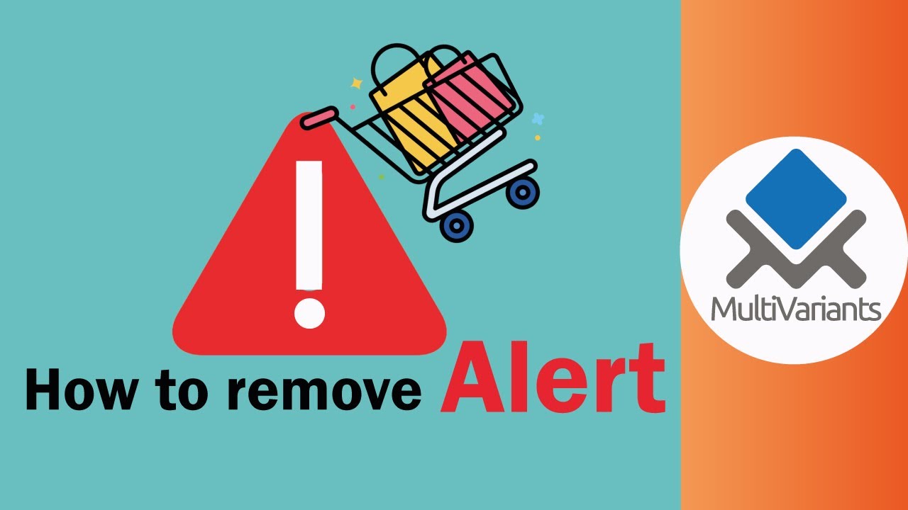 How to remove alert -MultiVariants-Bulk Order App (Shopify) - YouTube
