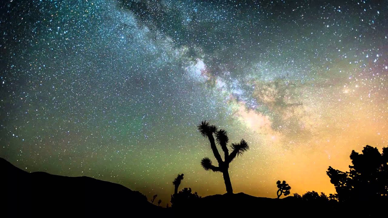Joshua Tree National Park Milky Way Time Lapse - YouTube