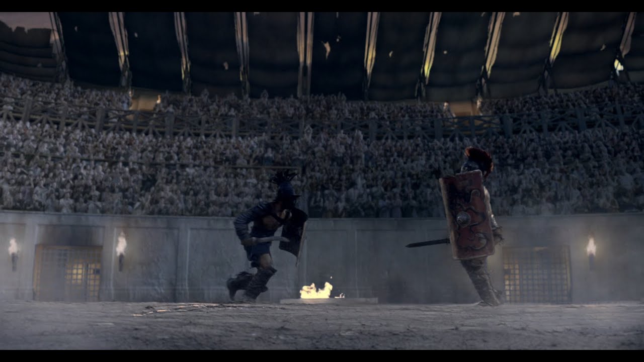 Spartacus VS Crixus - First Fight (Spartacus, 2k) - YouTube