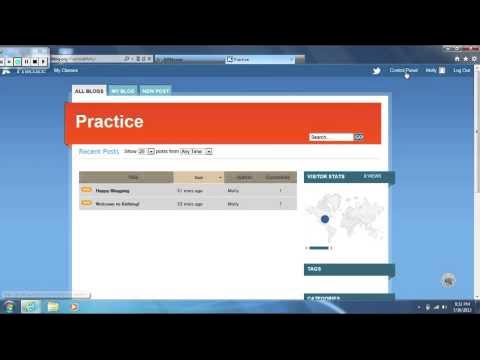 Kidblog tutorial - YouTube