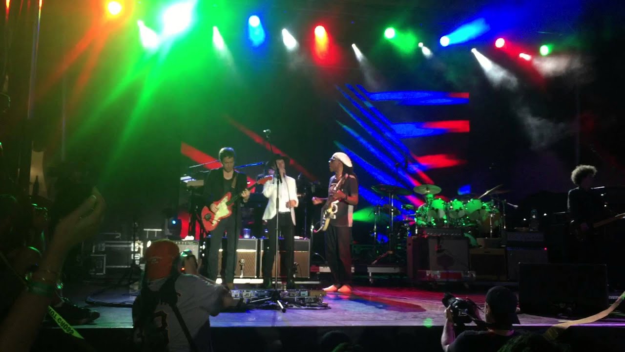 Beck, Nile Rodgers - Rolling Stones - Miss You Jam - FOLD Festival 2015 ...