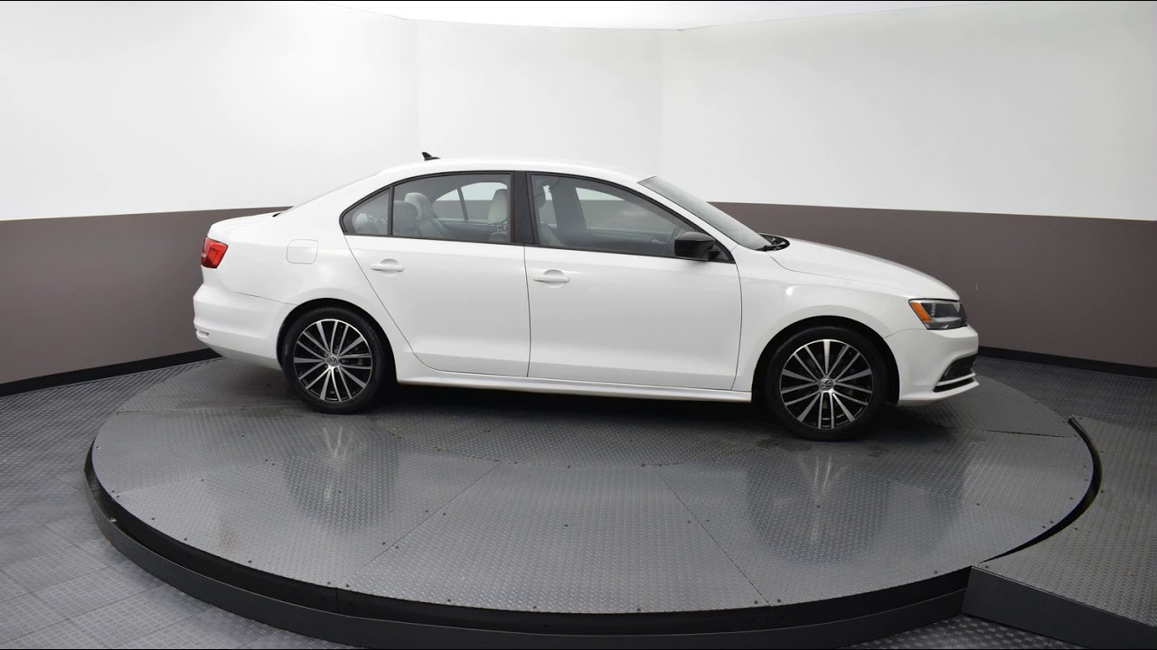 2016 PURE WHITE VOLKSWAGEN JETTA SEDAN #10648 - YouTube