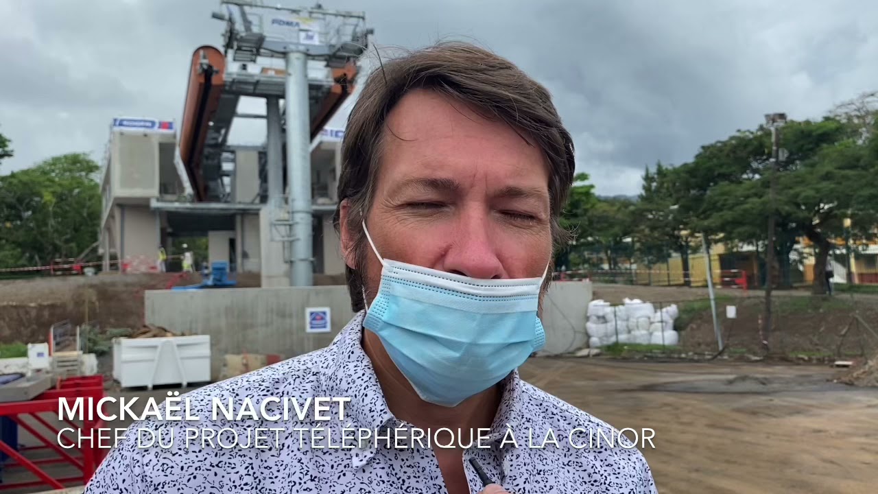 La CINOR : Mickaël Nacivet présente le projet du téléphérique - YouTube