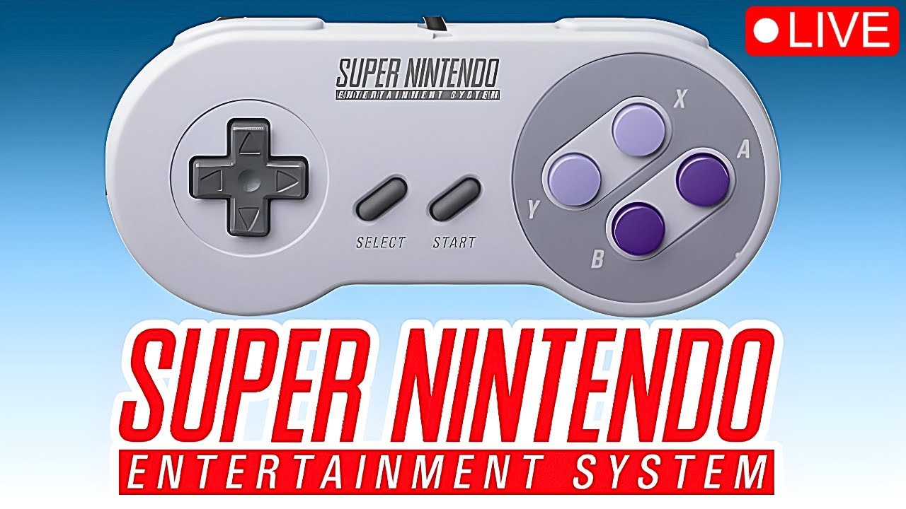 Super Nintendo: Os Melhores jogos do Console. Nostalgia! - AO VIVO ...