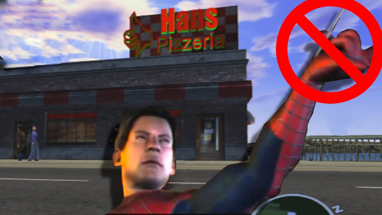 Spider-Man 2 All Pizza Missions Swingless - YouTube