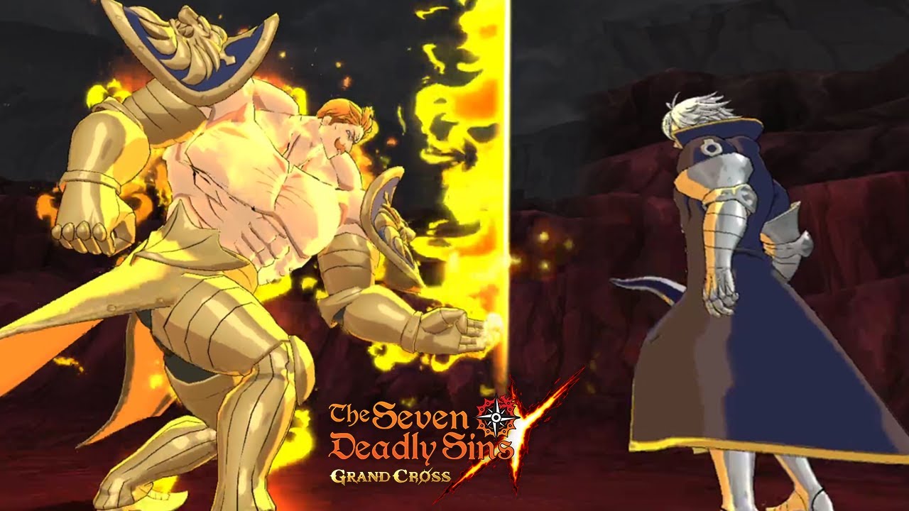 The One ESCANOR VS ESTAROSSA Story Boss! Seven Deadly Sins: Grand Cross ...