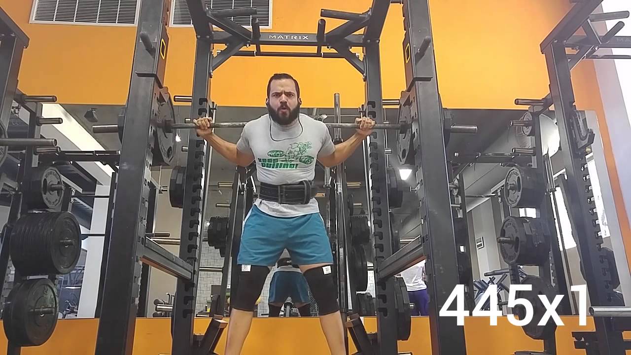 Bulgarian Method - 445x1 Squat - YouTube