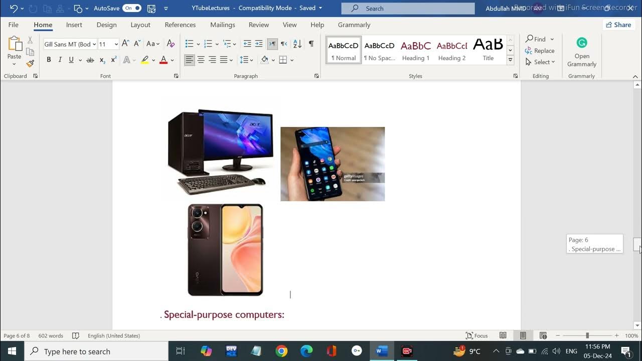 Lecture 04 || types of computer in Pashto - YouTube