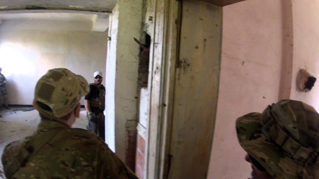 SRA - CQB entry full drill - level clear +stair( P - YouTube