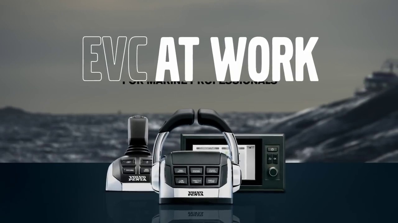 Volvo Penta IPS EVC at work - YouTube