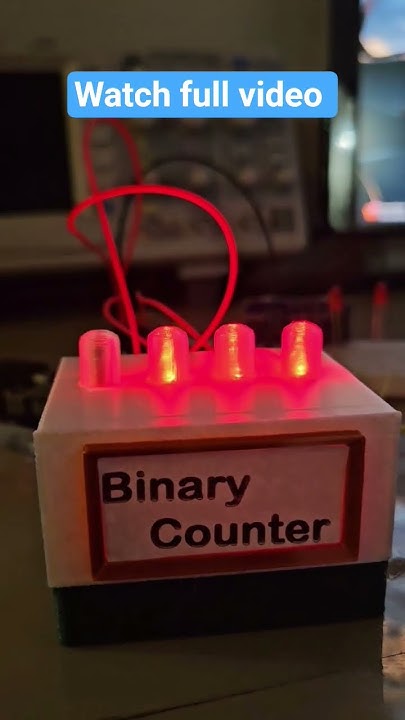 3d printed Binary Counter #3dprinting #jee #physicswallah #neet #coding ...