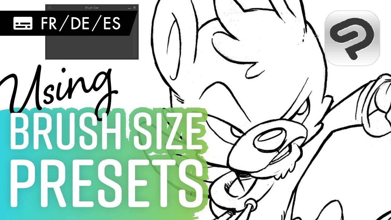How to: Brush Size Presets - YouTube