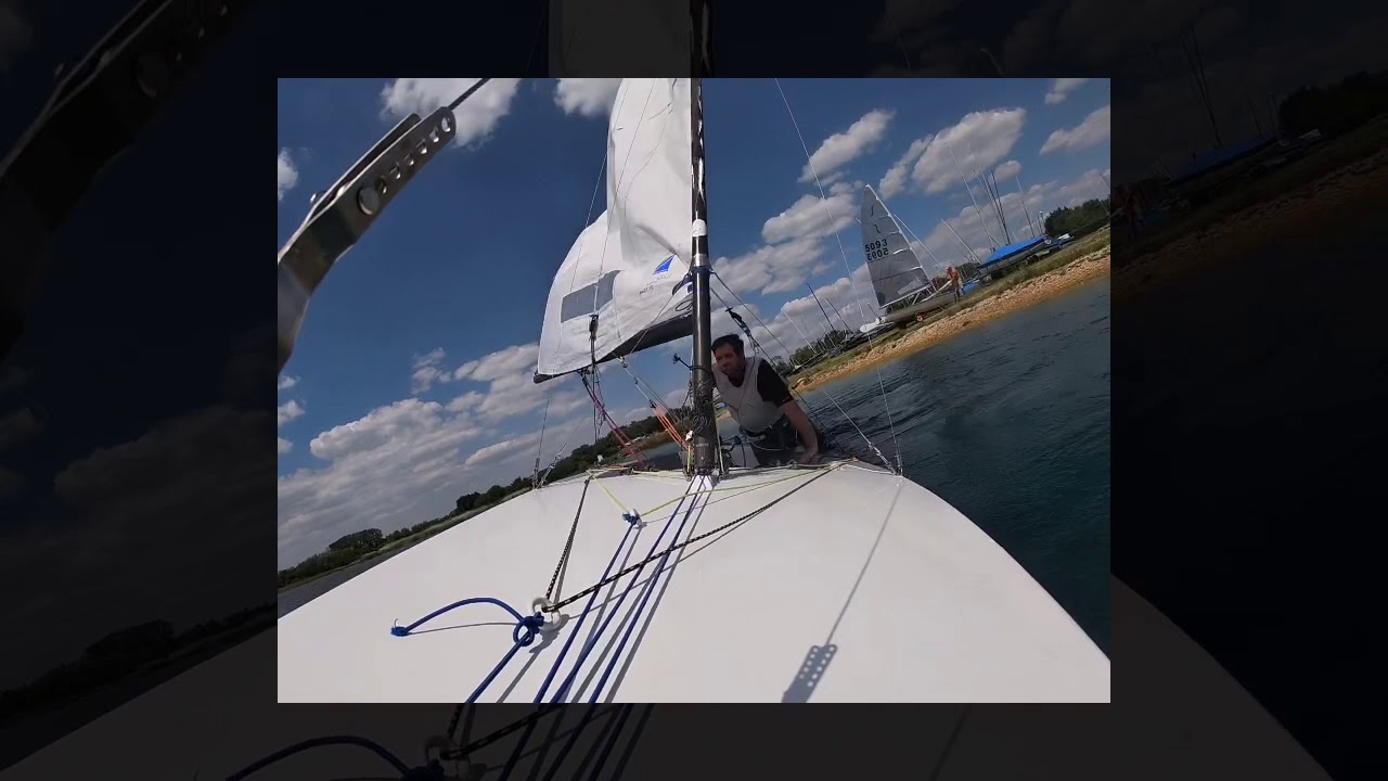 Contender sailing - YouTube